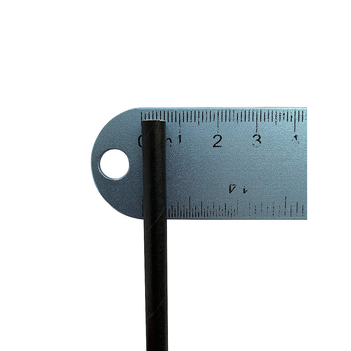 Kingseal "Jumbo" Paper Drinking Straws, FSC Certified, Paper Wrapped, 7.75" Length x 6mm Diameter, BLACK, Biodegradable, Earth Friendly, Bulk Pack - 400 Straws per Box