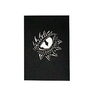 Ice Dragon - 3D Pop Up Greeting Card For All Occasions - Birthday, Love, Christmas, Goodluck, Congrats, Get Well - Blank Inside for Personalized - Amazing, Fun, Happy Gift - Thick Envelope, Fold Flat