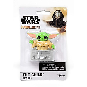 Disney Star Wars Mandalorian The Child Yoda Eraser Figure Figurine