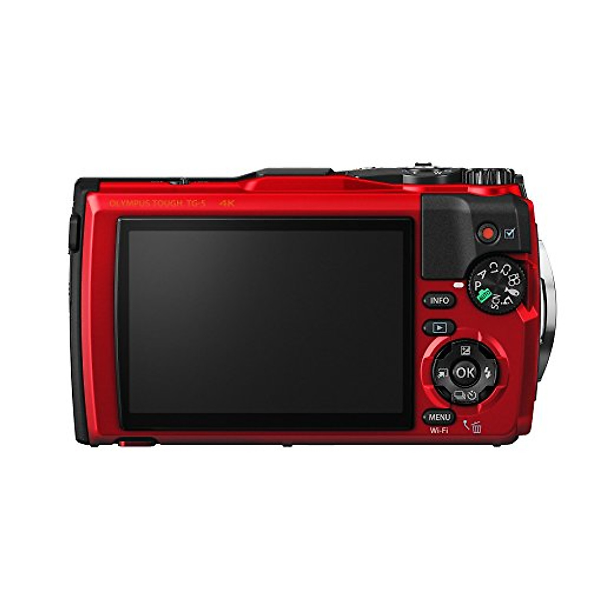 OLYMPUS TG-5 Red 12 million pixel CMOS F2.0 15m waterproof 100kgf load-bearing GPS + electronic compass and built-in Wi-Fi TG-5 RED(Japan Import-No Warranty)