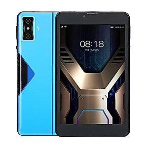 Tablet, 7 Inch IPS HD Display Capacitive Screen Kids Tablet PC, Children 5G WiFi Dual Band Calling Tablet, 2G RAM 32G ROM, for Portable Entertainment (US Plug)