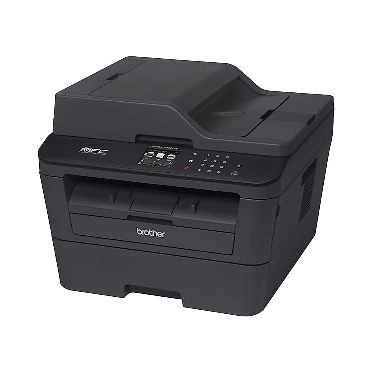 Brother Monochrome Laser Printer, Compact All-In One Printer, Multifunction Printer, MFCL2720DW, Wireless Networking and Duplex Printing, Amazon Dash Replenishment Ready, Black