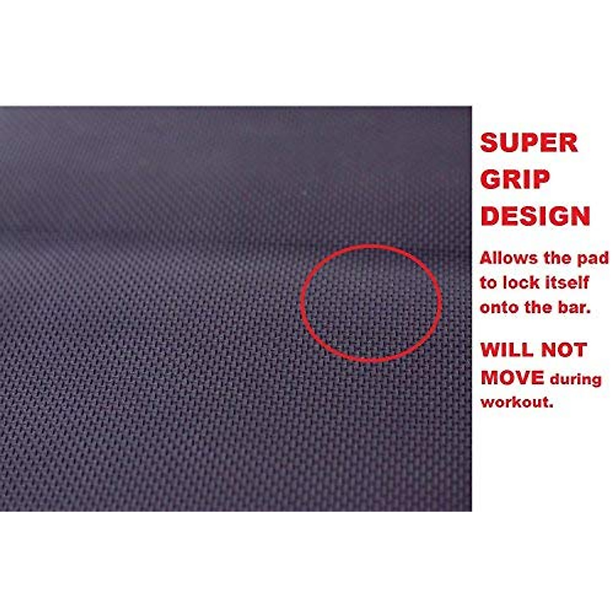 【Ver. 2】【SUNIEX】 HIGH DURABILITY Squat Pad - Fits ALL Olympic Bars - EASY CARRY – SUPER GRIP Design - Neck & Shoulder Protective Pad - Barbell Pad for Squats, Lunges, Weight lifting, Crossfit