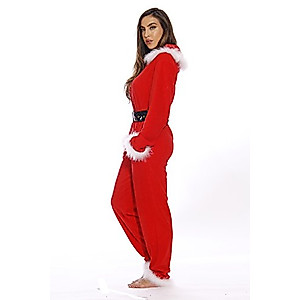 6256 - S Just Love Adult Onesie / Pajamas, Santa Baby, Small