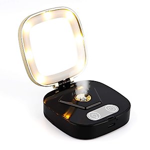 Illuminated Makeup Mirror 3 Mode Led Makeup Mirror Nano Moisturizing Facial Humidification Spray