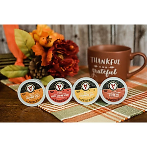 Victor Allen's Coffee Autumn and Sweet & Salty Variety Packs, Medium Roast, 192 Count