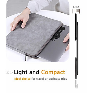 Jkoailiwi Magnetic Laptop Phone Holder for All Phones, New Upgraded Adjustable Desktop Monitor Side Laptop Holder, Slim Portable Laptop Mount Compatible with Magsafe iPhone 14/13/12 Series, Silver