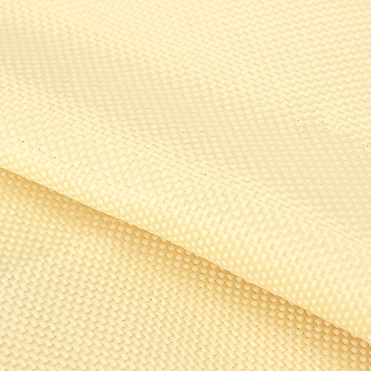 SHQIN Durable 200gsm Woven Fabric Aramid Fiber Cloth Plain Color Yellow Twill Linear Density 1100 D DIY Crafts