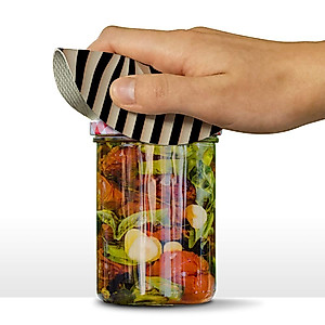 Black Cat In Window Round Rubber Non-Slip Jar Gripper Lid Opener