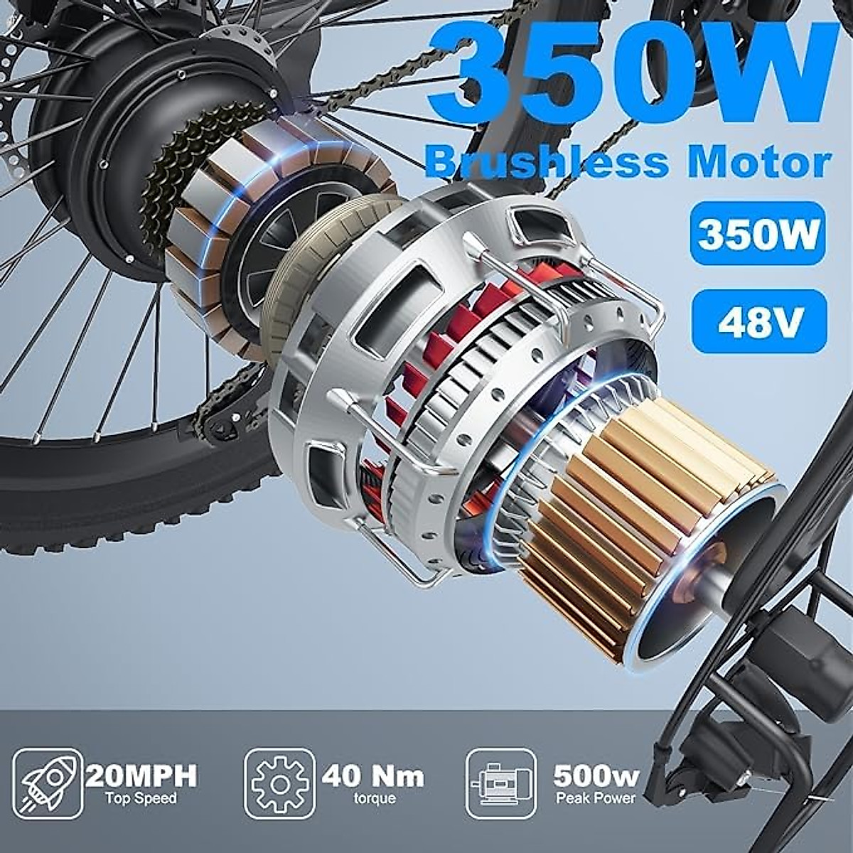 ANCHEER Electric Bike for Adults, 48V 499Wh Ebike, 26" City Commuter Bike with 48V Removable Battery, Up to 55 Miles, 3H Fast Charge, 7-Speed, Step-Thru Cruiser Bike for Women Men, UL 2849 Certified