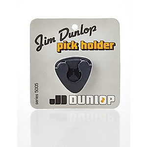 Jim Dunlop 0 String pickholder, Right, Black, 1 Pack (35005002001)
