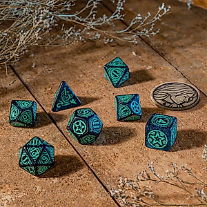 Q-Workshop Witcher Dice Set. Yennefer - Sorceress Supreme