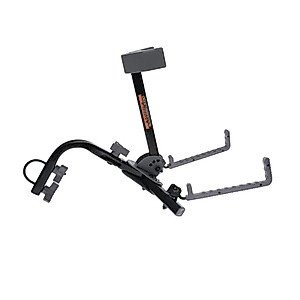 Hawk Kwik-Grab Crossbow Stand | Portable Folding Lightweight Universal Fit Archery Hunting Accessory Crossbow Holder | Treestand Adaptor Bracket, U-Bolt & Connection Knobs Included