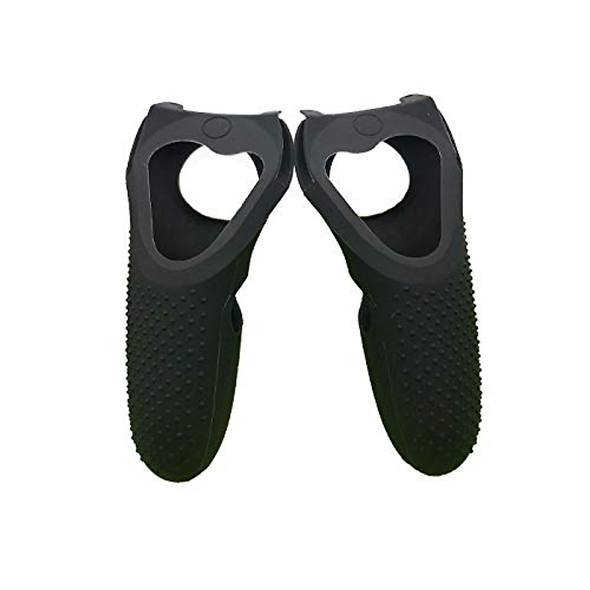 Oculus Quest/rift s Handle Silicone Cover Protective Cover Sweat-Proof Frosted VR Handle Cover (Black)