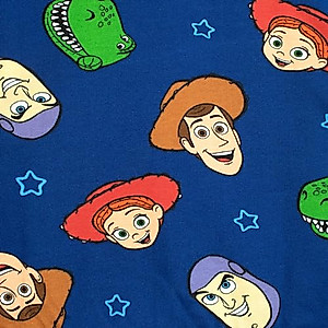 Disney Toy Story Outfit | Boys Sweatshirt and Joggers Co Ord Set | Woody And Buzz Tracksuit For Children | Blue | 3T