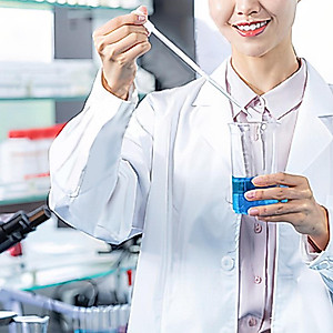 3ml Transfer Pipettes, 100PCS Plastic Disposable Transfer Pipettes Liquid Dropper Plastic Calibrated Dropper Pipetting Clear White