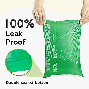 540 Count Dog Poop Bags Rolls, 9" x 13" Dog Bags for Poop, 100% Leak Proof and Strong Sturdy Doggie Poop Bags, Pet Waste Bags, Lavender, Scented