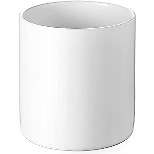 DOWAN Utensil Holder, Large Utensil Holder for Kitchen Counter (H7.2” x W6.2”), Ceramic Cooking Utensil Crock, Anti-Scratches and Stable, Spoon Holder for Kitchen Decor