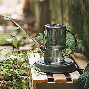 TENAGE Spray Bottle Plastic Watering Can Transparent Long Mouth Watering Can Plant Patio Sprinkling Flowers Succulents Household Pot Gardening Tool