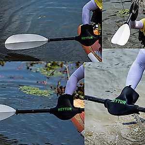 HEYTUR Neoprene Paddle Mitts pogies Gloves for Sea Kayak Canoe Touring Paddle,Touring,Kayaking Flatwater,Rafting