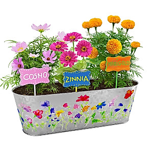 Paint & Plant Flower Growing Kit for Kids - Best Birthday Crafts Gifts for Girls & Boys Age 5 6 7 8-12 Year Old Girl Gift Ideas - Fun Children Gardening Kits, Art Projects Toys for Ages 5-12 Years