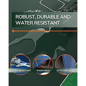 Bullets Playing Cards, Poker Layout, Table Top Mat 63" x 31.5", Deluxe Playing mat for Casino Night