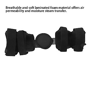 Wytino Hinged ROM Elbow Brace with Strap,Adjustable Post Op Elbow Brace Stabilizer Splint for Injury Recovery Arm Support Arm Extension Protector orthosis Tools - for Right Arm