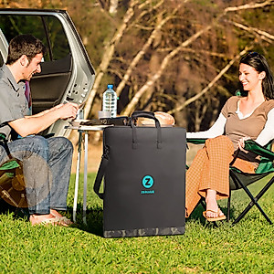 ZEROAIR Solar Panels Storage Bag, for Jackery 100 watt Solar Panel Kits, Protective Case, Dustproof Waterproof