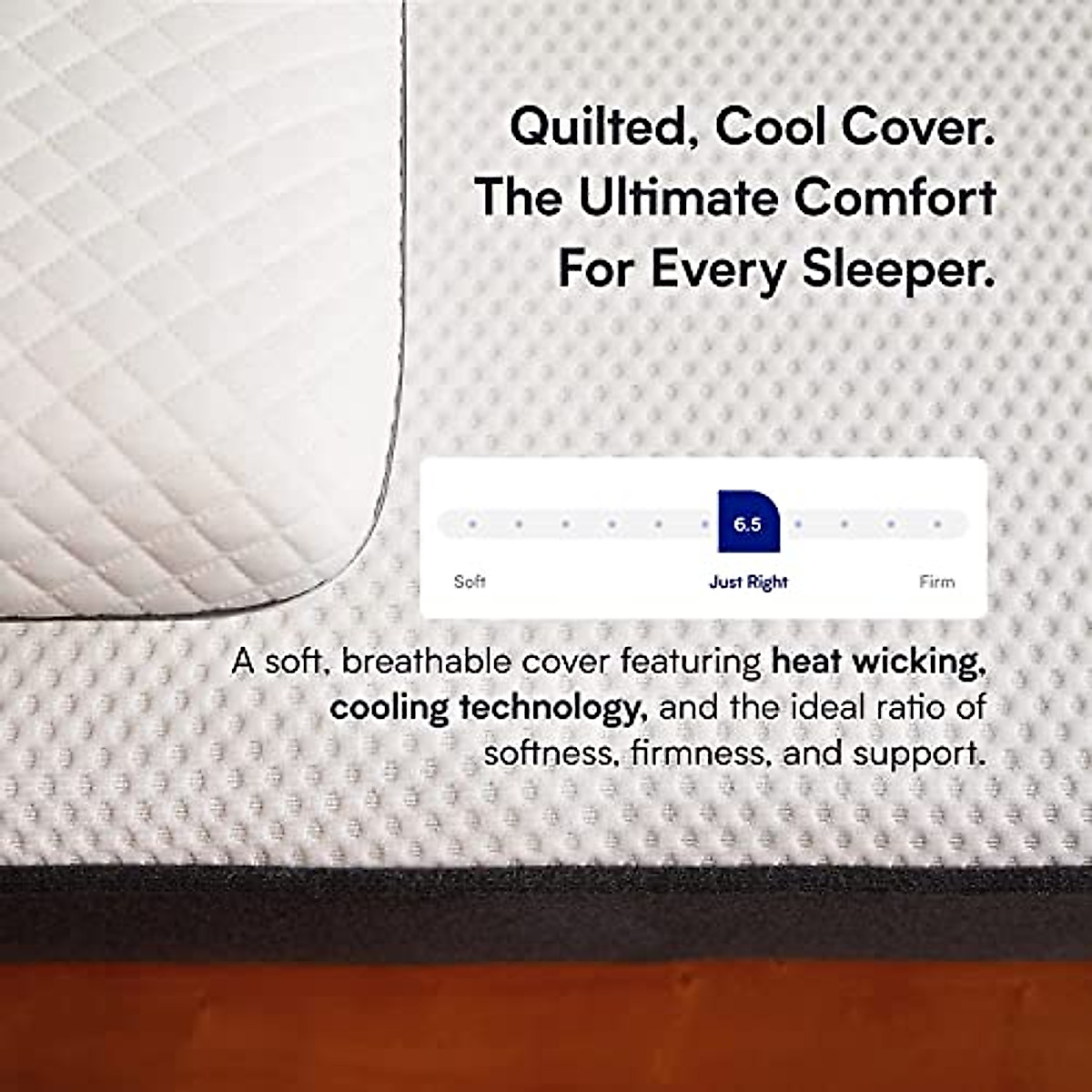 Nectar Queen Mattress 12 Inch - Medium Firm Gel Memory Foam - Cooling Comfort Technology - 365-Night Trial - Forever Warranty,White