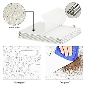 MAGINELS 72 Pair Shoe Rack Organizer Shoe Organizer Expandable Shoe Storage Cabinet Free Standing Stackable Space Saving Shoe Rack for Entryway, Hallway and Closet, White