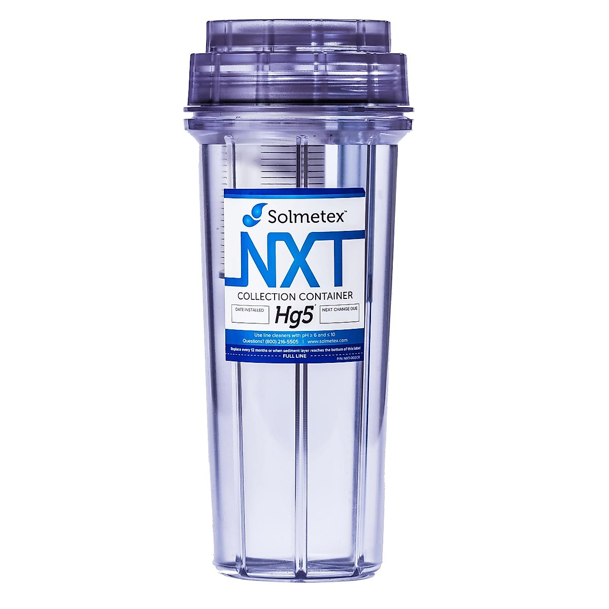 Generic Solmetex NXT Hg5 Replacement Collection Container with Recycle Kit NXT-HG5-002CR