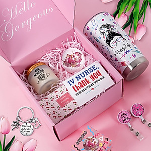 Nurse Gifts for Women, Nurse Appreciation Gifts, Nurse Week Gifts, Before Patients After Patients Gift Set, Nurse Practitioner Gift Baskets for Women, Nurse Graduation Gift Box