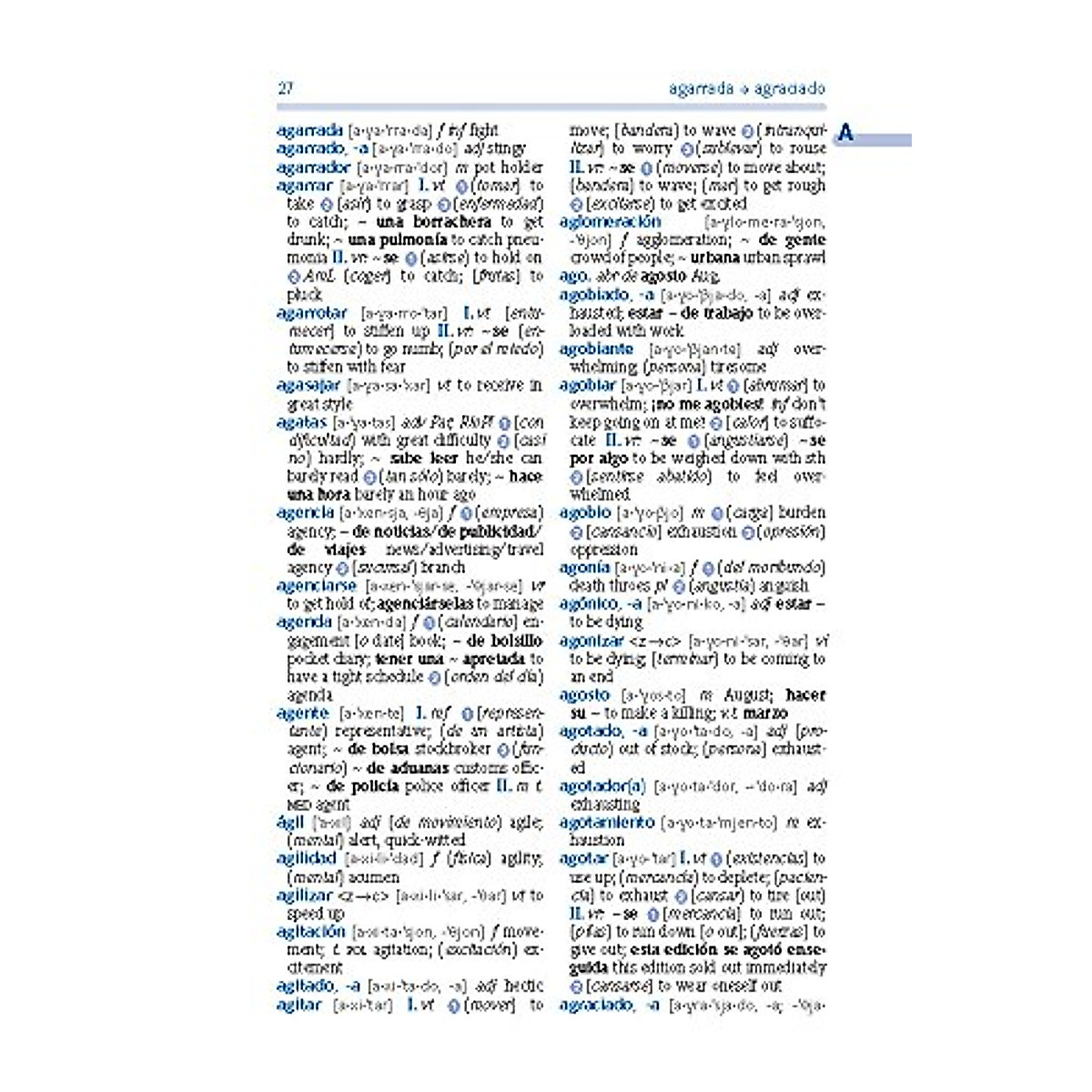 Barron's Spanish-English Pocket Dictionary: 70,000 words, phrases & examples presented in two sections: American style English to Spanish -- Spanish ... Bilingual Dictionaries) (Spanish Edition)