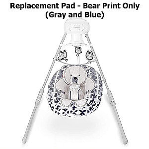 Replacement Part for Fisher-Price Snugabear Hug Cradle 'n Swing - FLG84 ~ Replacement Seat Pad