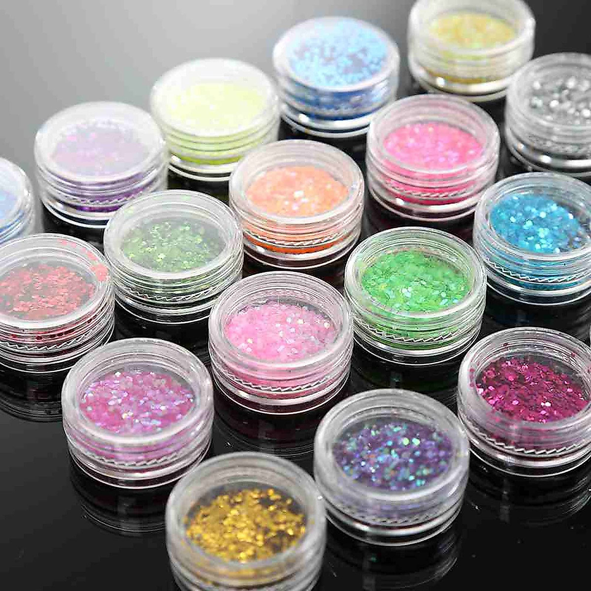 ZOENHOU 4 Pack 24 Grids Diamond Painting Storage Containers, Embroidery Diamond Storage Box Beads Organizer Case with Lid Clear Nail Art Accessories for Jewelry DIY