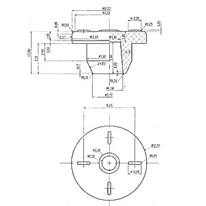 13mm Self Healing Injection Ports Vials Rubber Stoppers Mushroom Mason Jar Lids Butyl Seal for Glass Bottle& Liquid Culture Production Jars 100Pcs/Pack By Biomed Solutions(Blue)