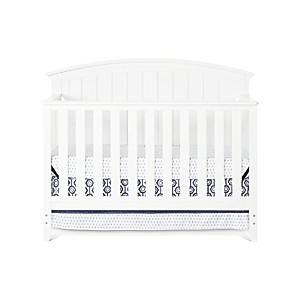 Child Craft Delaney 4-in-1 Convertible Crib, Matte White