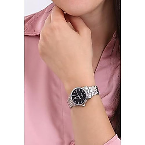 Tissot Carson Automatic Black Dial Ladies Watch T122.207.11.051.00