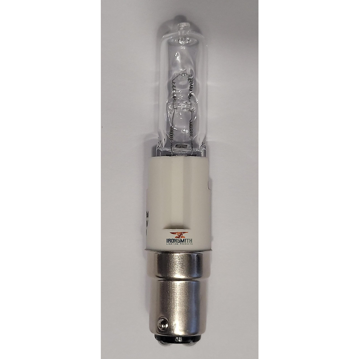 Ironsmith Lighting Products JD 150 Watt Halogen Light Bulbs - 120-130V BA15D Twist and Lock Double Contact Bayonet, Single Ended Quartz Lamp, 650Lumen Lights Bulb - Pack of 5