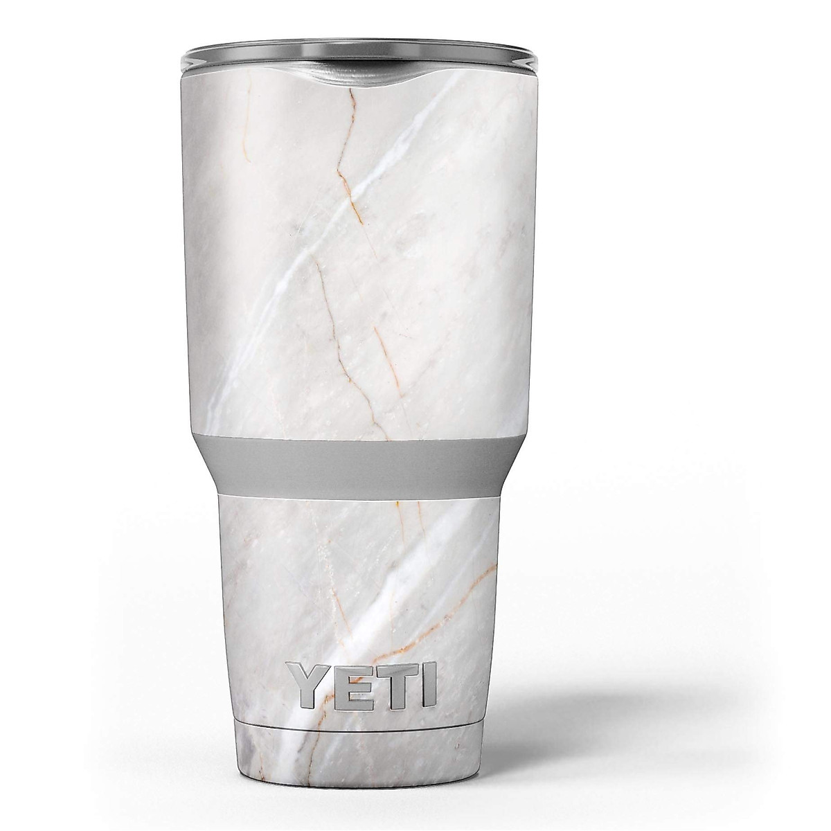 Design Skinz Slate Marble Surface V8 - Skin Decal Vinyl Wrap Kit Compatible with The Yeti Rambler Cooler Tumbler Cups