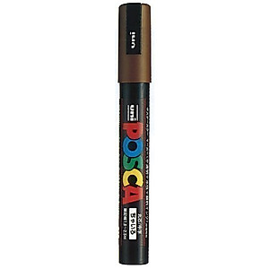 uni Posca Fine Marker, Brown (PC3M.21)