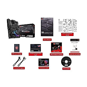 INLAND Performance 1TB NVMe 4.0 M.2 2280 NVMe SSD +AMD Ryzen 5 5600X Desktop Processor Bundle with MSI MPG B550 Gaming Plus ATX Gaming Motherboard