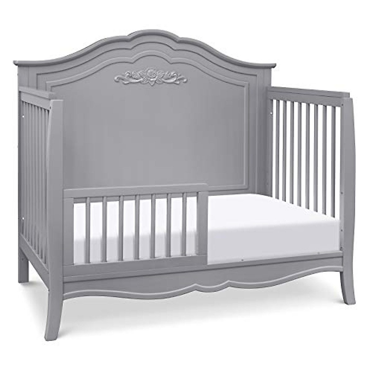 DaVinci Fiona 4-in-1 Convertible Crib in Grey, Greenguard Gold Certified