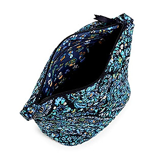 Vera Bradley Women's Cotton Bucket Crossbody Purse, Dreamer Paisley - Recycled Cotton, One Size