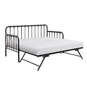 Lexicon Fafard Metal Daybed with Trundle