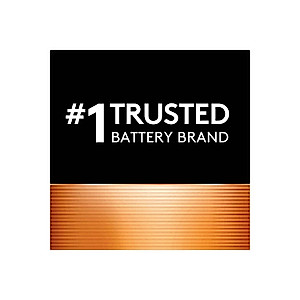 Duracell MN1300BKD CopperTop Alkaline Batteries with Duralock Power Preserve Technology D 72/CT