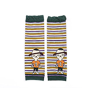 Sept.Filles Baby and Toddler Leg Warmers 3.15'' x 11.8'' Packs of 6(E)
