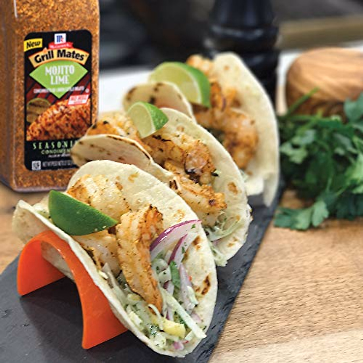 McCormick Grill Mates Mojito Lime Seasoning, 27 oz - One 27 Ounce Container of Mojito Seasoning, Perfect on Shrimp Tacos, Chicken Wings, Lamb Chops and More