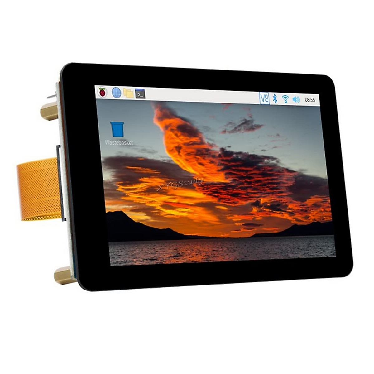 4inch IPS Capacitive 480×800 Touch Display LCD for Raspberry Pi 4B/3B+/3A+ CM3+/4 with DSI Interface Fully Laminated Screen Monitor @XYGStudy
