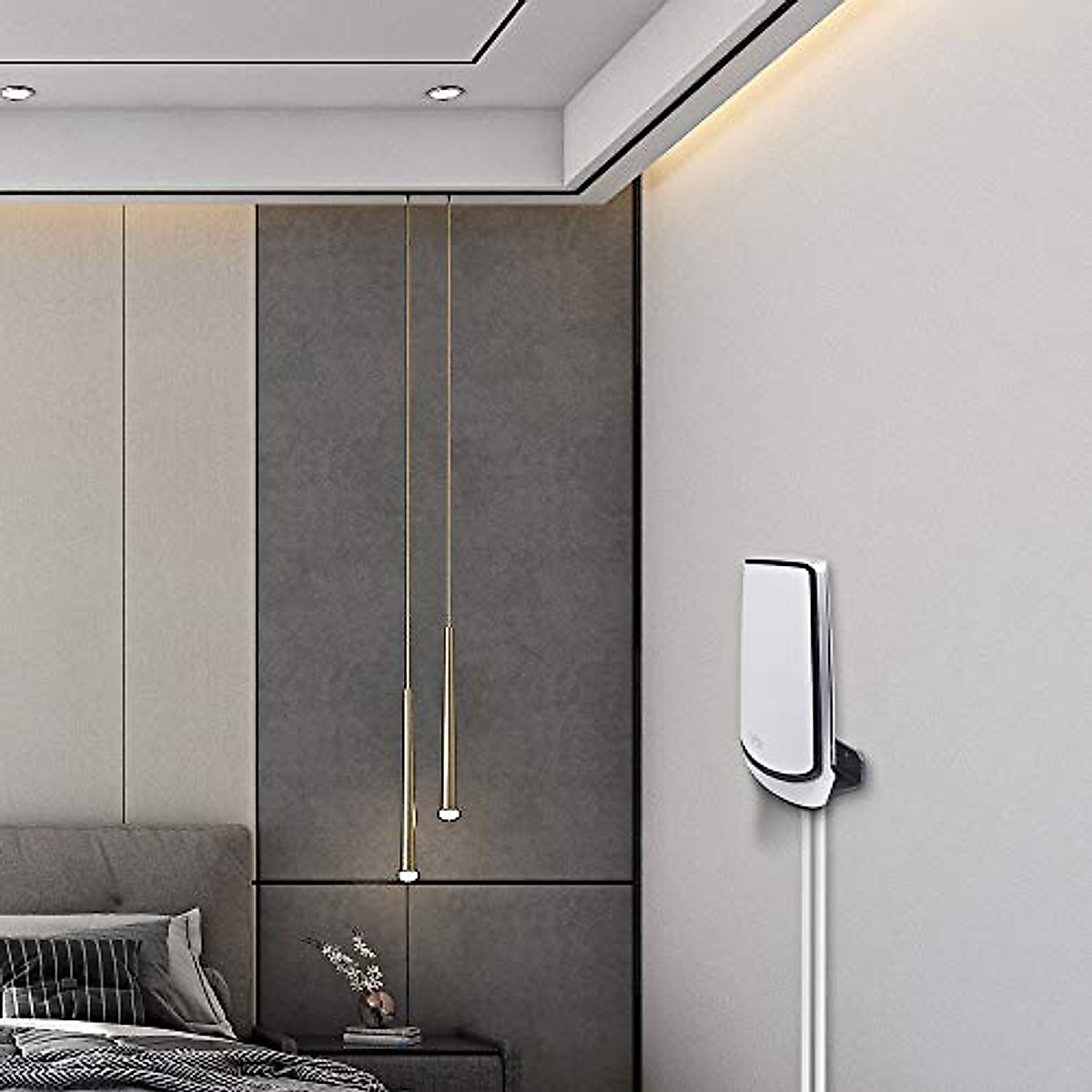 OkeMeeo Metal Wall Mount for Orbi WiFi 6 (RBK752)/Orbi Ultra(RBK853)(RBK852)(RBK850)/(RBS750)(RBS751)/(AX4200)(AX5700)(AX6000)(960/860 Series) (2 Pack)